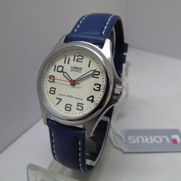 LORUS by SEIKO KIDS QUARTZ SPORTS WATCH **NEW** EASY READ **NEW BATTERY ...