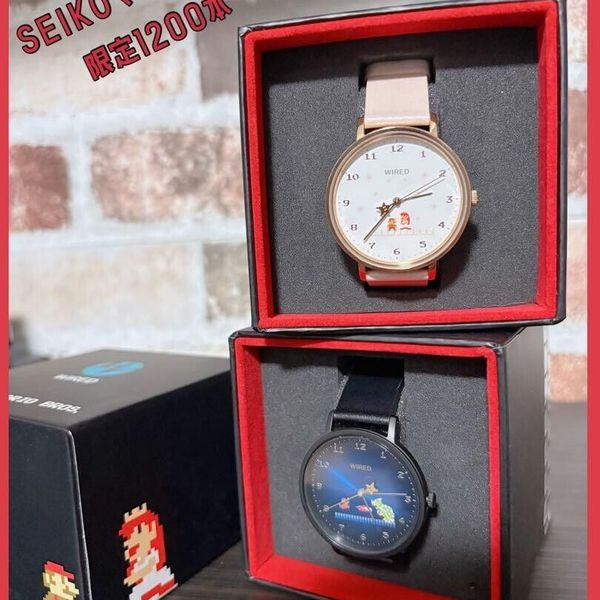 Seiko Serial Number Limited Edition Wired Collaboration Mario Nintendo ...