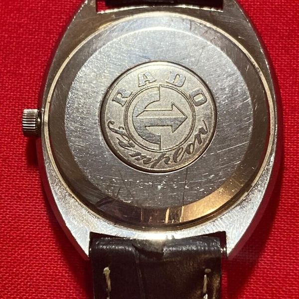 VINTAGE RADO SIMPLON HAND WINDING MEN'S WATCH- RUNNING (C-0406 ...