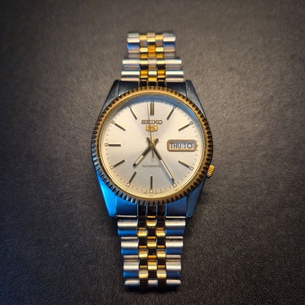 Vintage SEIKO 5 (American Psycho) SNXJ90 Datejust Style | WatchCharts ...