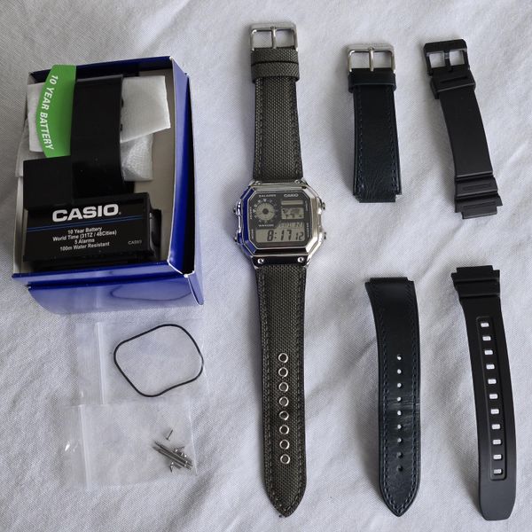 [WTS] Custom Mod Casio AE-1200 "Casio Royale" with Metal SKXMOD case ...