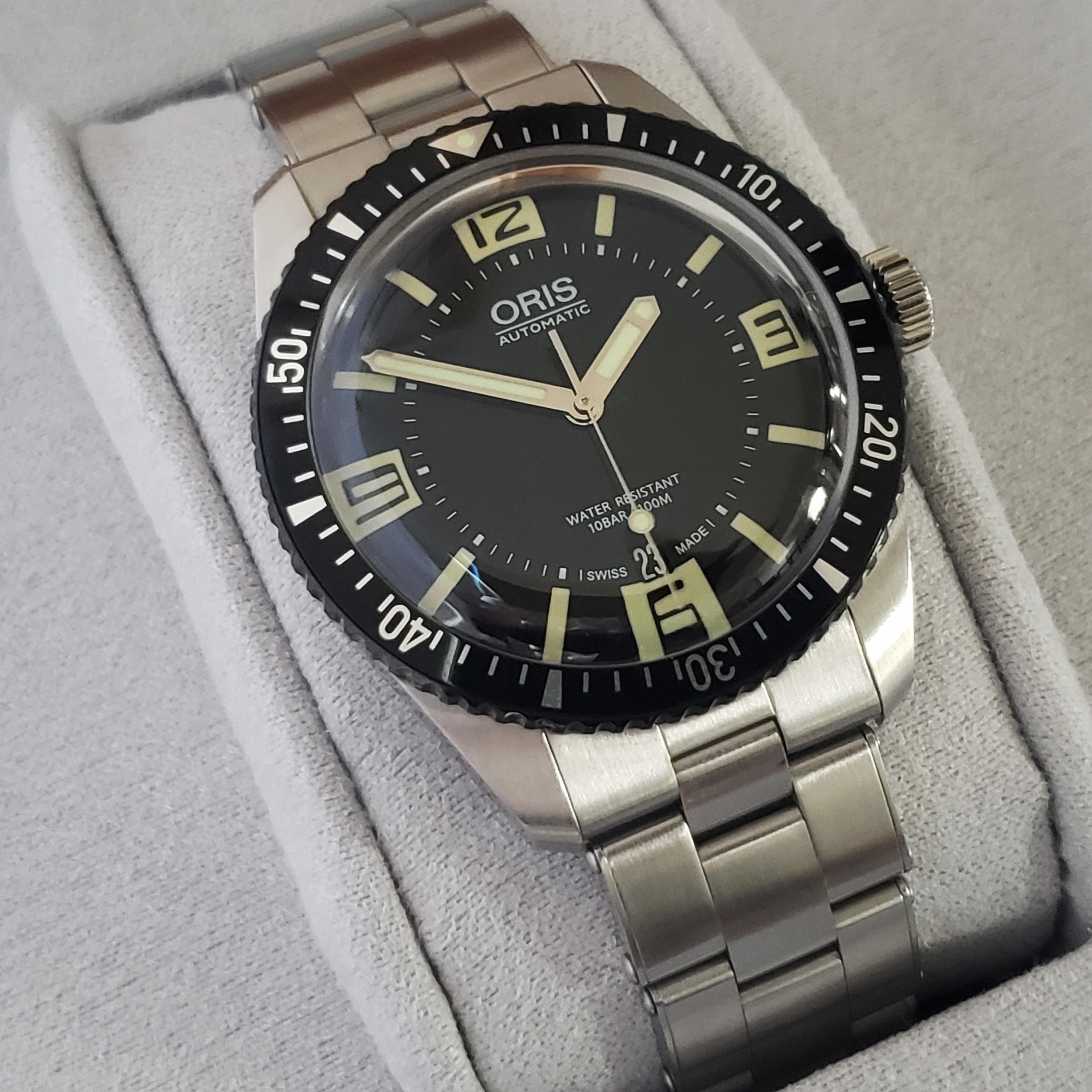 [WTS] Oris Diver Sixty-Five 65 Heritage 40mm - Black Dial - Ref 01 733 ...