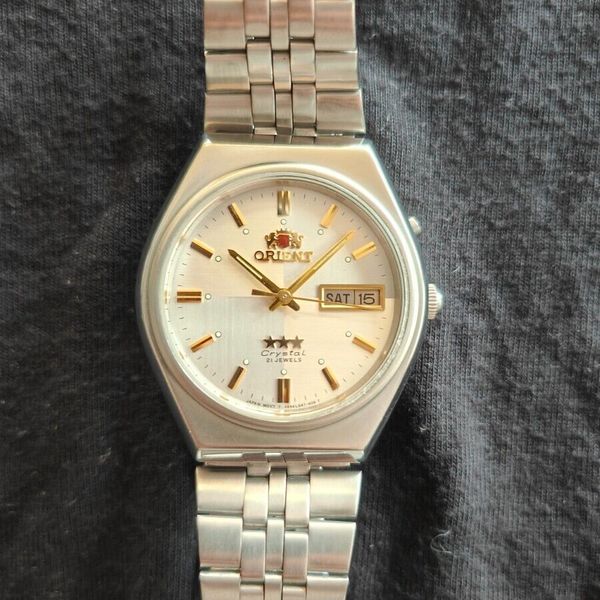 Orient TriStar 21 Jewels 37mm Mens Automatic Vintage | WatchCharts ...