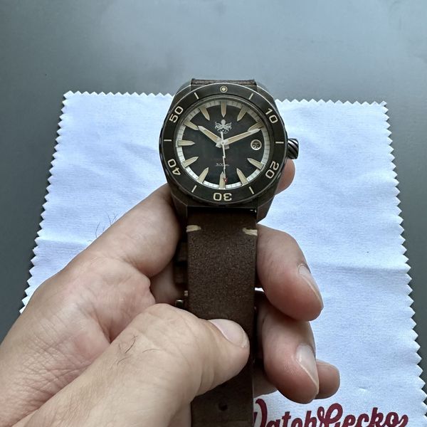 [$275 USD] Phoibos Proteus Black Forged Carbon | WatchCharts