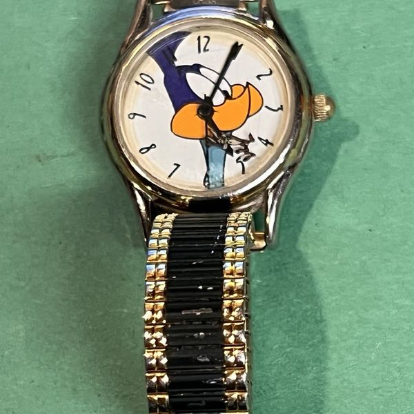 Fossil Warner Brothers Roadrunner Wristwatch. Parts Or Repair Only ...