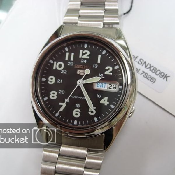 FS: Seiko 5 Military #SNX809k -- BEST OF BEATERS!! | WatchCharts