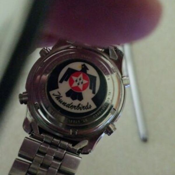 Citizen Thunderbirds Navihawk C300 World Time Watch, Very Rare ...
