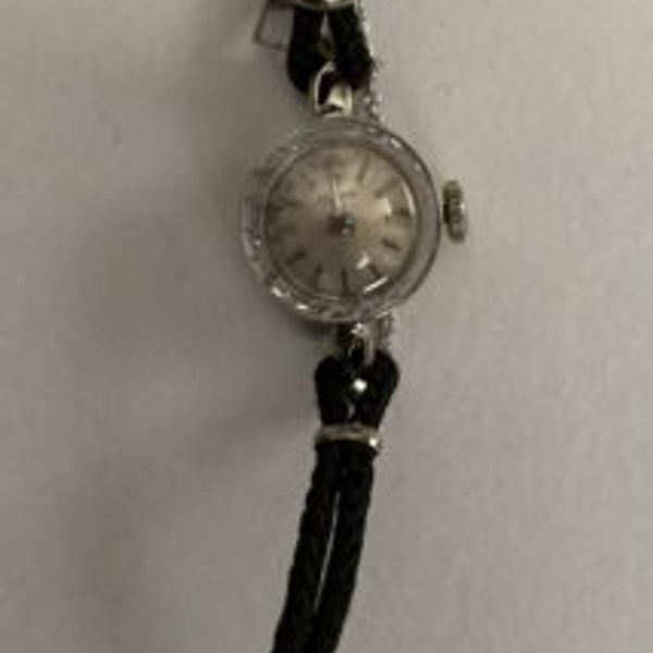 Rolex Ladies 14K White Gold. Vintage Cord Watch. | WatchCharts Marketplace