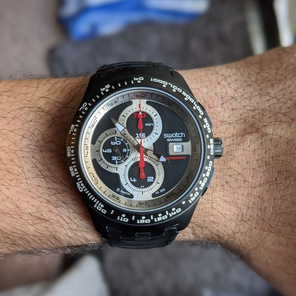 [WTS] Swatch Right Track Automatic Chronograph | WatchCharts Marketplace