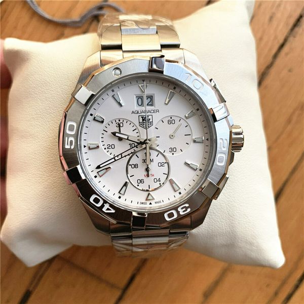 NEW Tag Heuer Aquaracer Quartz Chronograph Mens Watch CAY1111.ba0927 NO ...