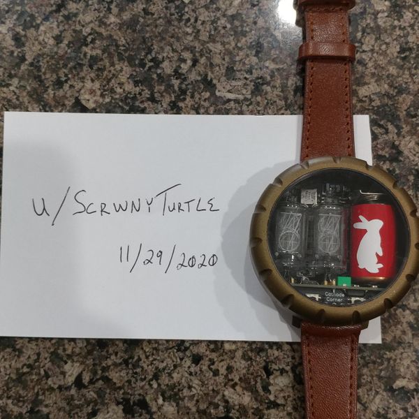 [WTS] Cathode Corner Nixie Watch | WatchCharts