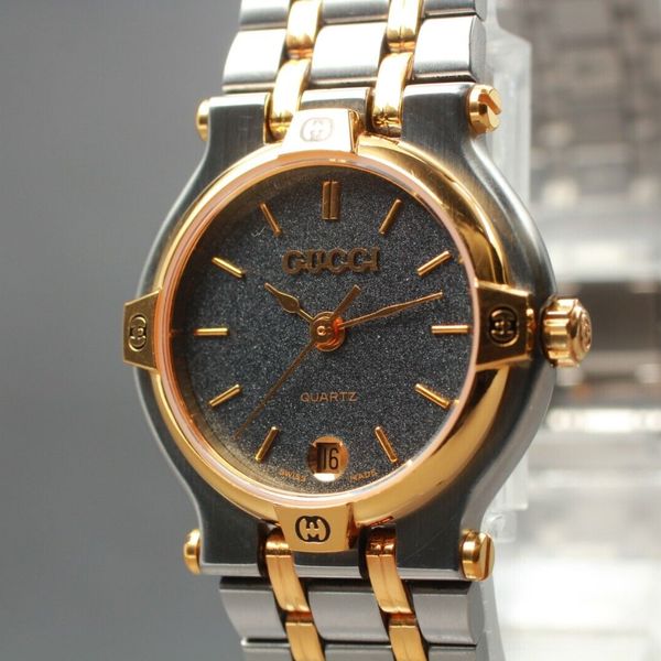 [NEAR MINT] GUCCI 9000L Ladies Watch Black Dial Quartz From JAPAN W871 | WatchCharts Marketplace