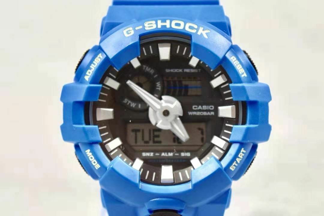 New G-Shock GA700-2A Men's Casual Analog & Digital Resin Quartz Blue ...