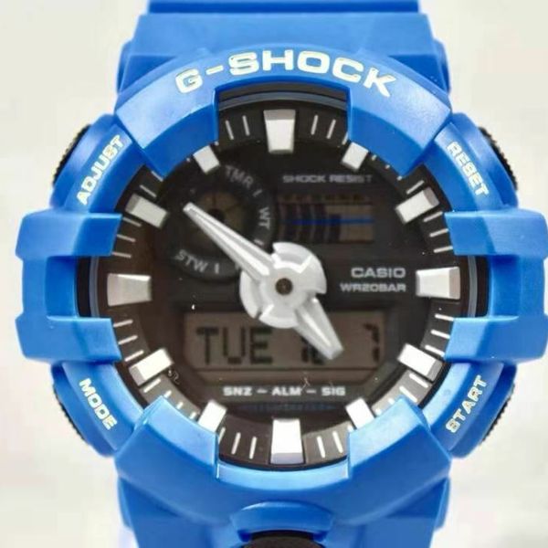 New G-Shock GA700-2A Men's Casual Analog & Digital Resin Quartz Blue ...