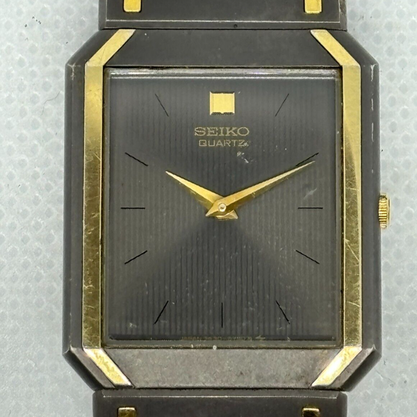 Elegance with a Pop: Vintage Seiko 7430-5479 Dark Grey Watch (US Only ...