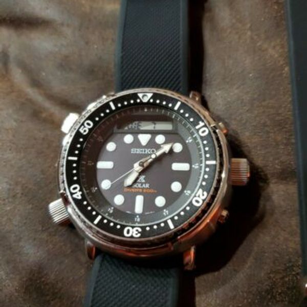 Seiko Prospex Men's Black Watch - SNJ025 | WatchCharts Marketplace
