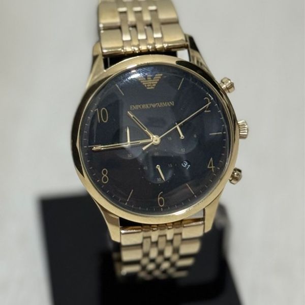 Emporio Armani gold watch (Authentic) | WatchCharts Marketplace