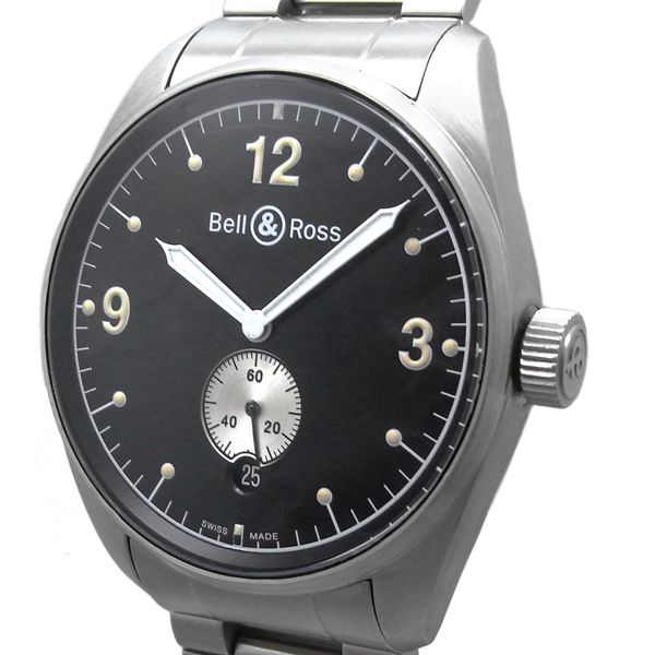 "Men" [Used] Bell & Ross Vintage 123 Automatic Automatic Black Dial ...