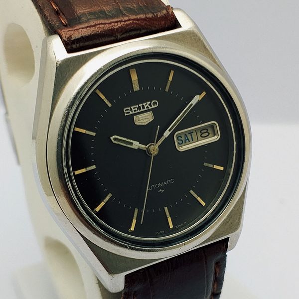 Seiko 5 Automatic 7009-8760 Day/Date Vintage Menâ s Watch | WatchCharts Marketplace