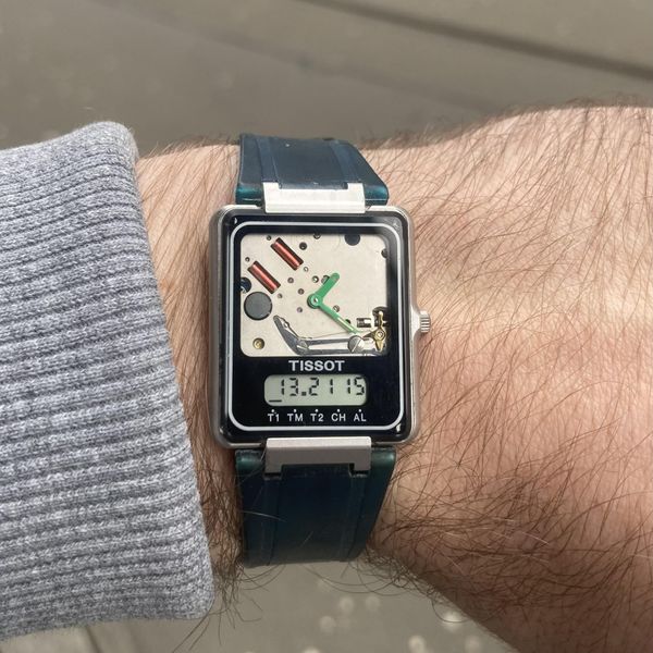 [WTS] RARE TISSOT TWO TIMER SKELETON | WatchCharts Marketplace