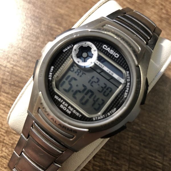 Casio Five Alarm Digital Watch 3170 W-213 50M WR Running | WatchCharts ...