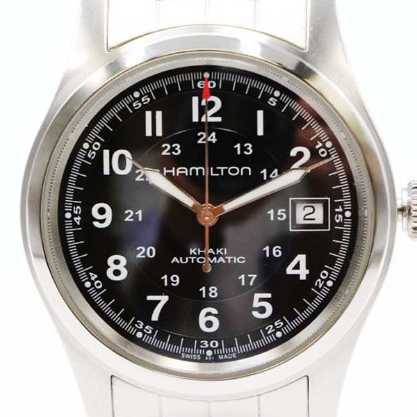 New arrival [HAMILTON Hamilton] H704450 Khaki field auto SS date self ...