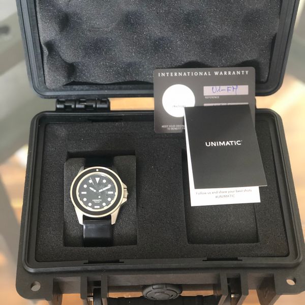 UNIMATIC U1-FM - UNWORN - BRAND NEW IN BOX - FULL KIT | WatchCharts ...