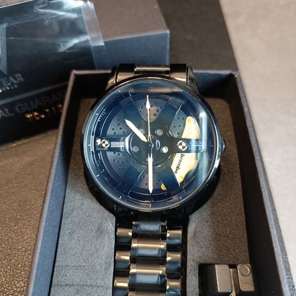Satiz wear Brembo brakes watch | WatchCharts Marketplace
