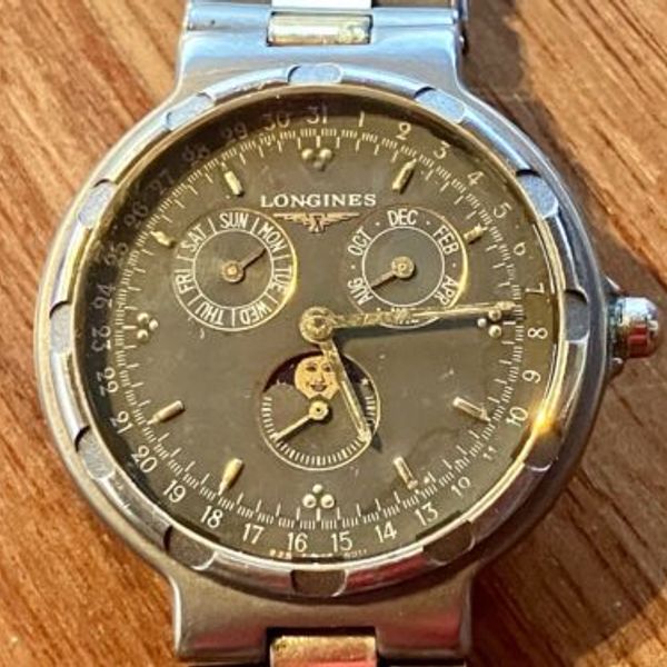 Longines Conquest Titanium Moon phase | WatchCharts Marketplace