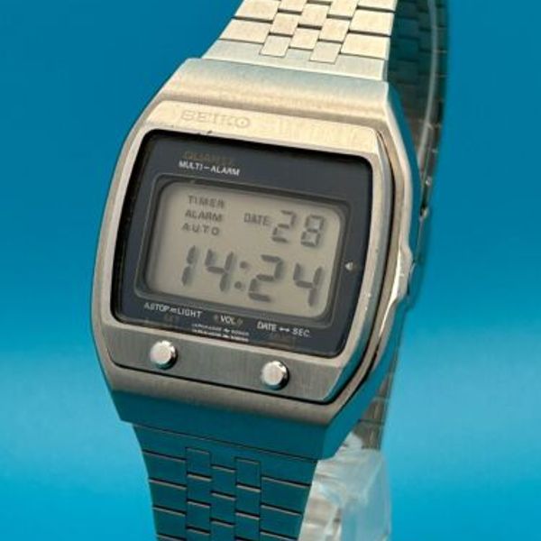 SEIKO A039-5000 VINTAGE LCD DIGITAL WATCH - 1977 - FULLY WORKING ...