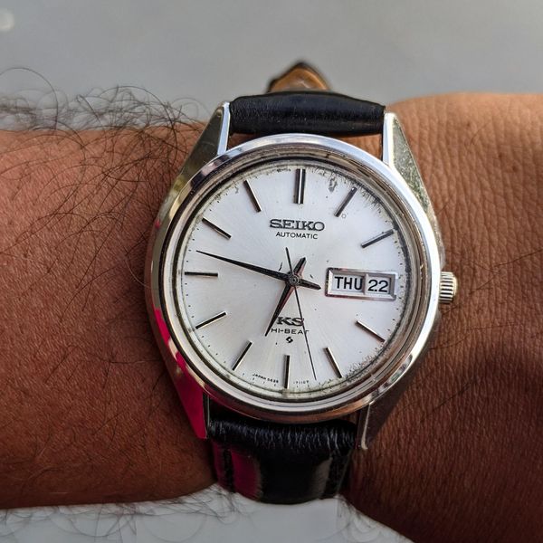 [wts] king seiko KS ???? 5626-7111 1970's vintage hi beat 28,800 bph automatic watch in. 420 ...