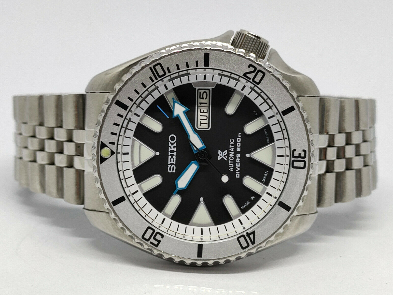 SEIKO DIVER 7S26-0020 SKX007 AIRDIVERS BLACK PROSPEX AUTOMATIC WATCH ...
