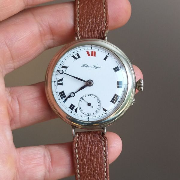 Antique Russian Tsarist Pavel Bure Paul Buhre Military Trench Watch ...