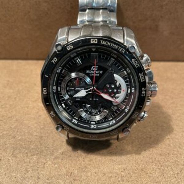 Casio Edifice Chronograph Watch EF-550 | WatchCharts Marketplace