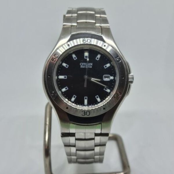 Citizen Eco-Drive ACTION 2000 Solar Quartz 39mm Citizen Vintage Eco ...