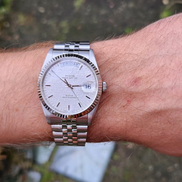 EU - Tudor Prince Date Day 76214 Linen dial 2018 Circa - With extra HQ ...