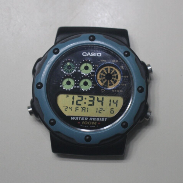 Vintage CASIO Penta Graph Digital Men's Watch 978 PGW-30 | WatchCharts ...