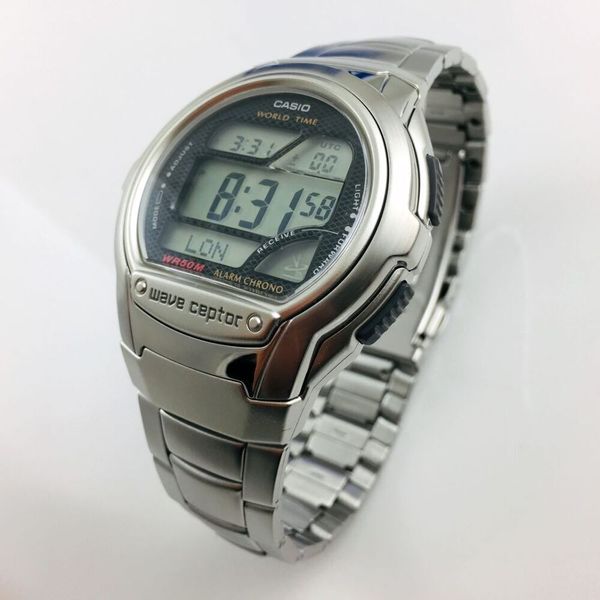 Casio WV58RD-1AV Waveceptor Atomic World Time Watch WV58DA-1AV ...