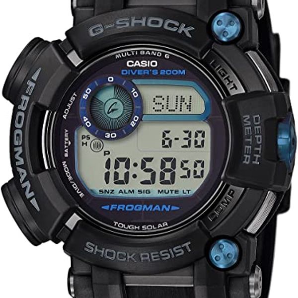Casio Watch G-SHOCK Domestic Genuine Diver's Watch FROGMAN Radio Solar ...