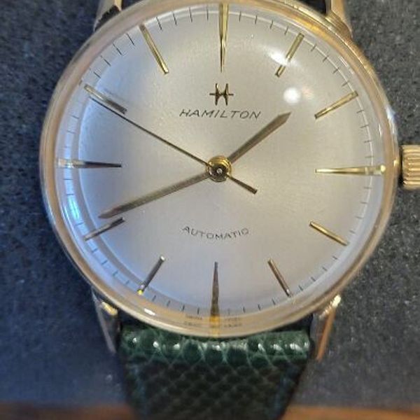 Iâ m Selling a Used Vintage HAMILTON Wristwatch in a 10K Rolled Gold ...