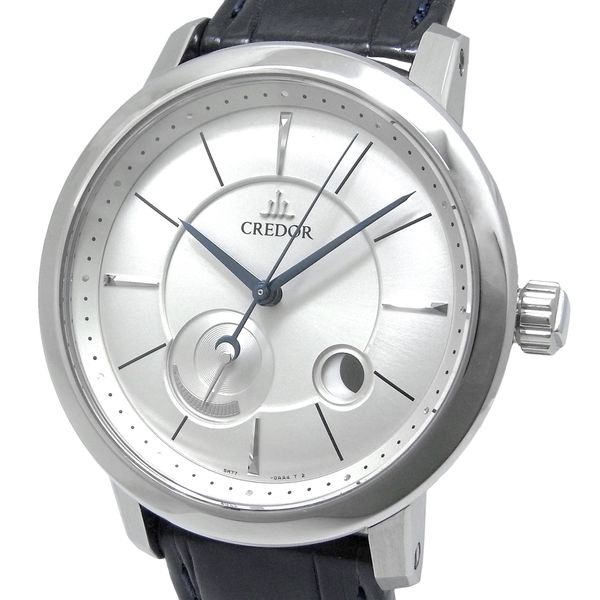 "Men" [Used] Seiko Credor Node Spring Drive Moon Phase GCLL997 5R77 ...