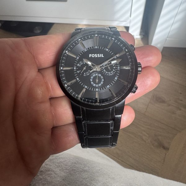 Fossil Men's Stainless Steel Wristwatch 5 ATM | WatchCharts Marketplace