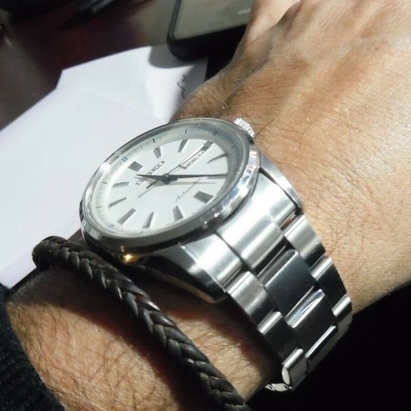 Seiko JDM SARY055 Automatic mens watch baby grand seiko white face ...
