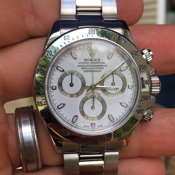 FS: Rolex Daytona 116520 P-Series - Fresh Rolex Factory Service ...