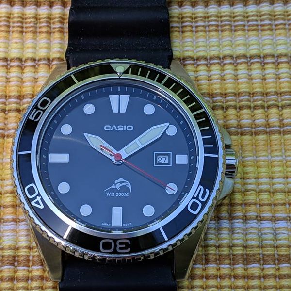 FS: Casio MDV106 modded | WatchCharts Marketplace