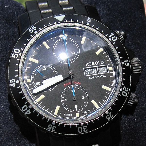 FS Kobold Phantom Tactical chronograph with custom hands | WatchCharts