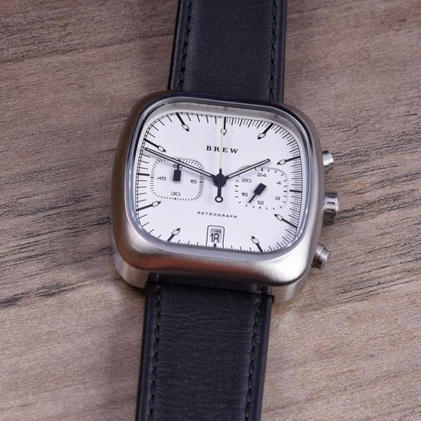 Brew Retrograph White | WatchCharts