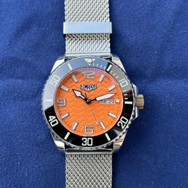 Komrade Urban Diver Mk2 Orange | WatchCharts Marketplace