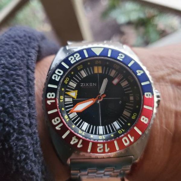 FS: Zixen Trimix 1000m GMT Pepsi "Pirate" Dial | WatchCharts