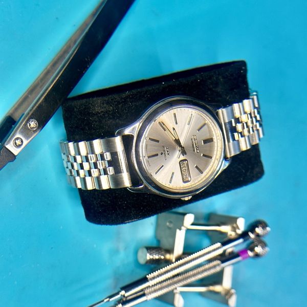 Seiko 5DX 21 Jewels Watch Automatic Day/Date Vintage 36mm FAST USA ...